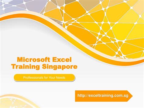 Ppt Microsoft Excel Training Singapore Basic And Advanced Course