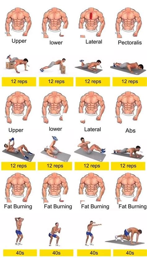 8 Pack Abs Workout At Home Artofit
