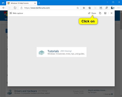 How To Use Web Capture Tool In Microsoft Edge Chromium Tutorials