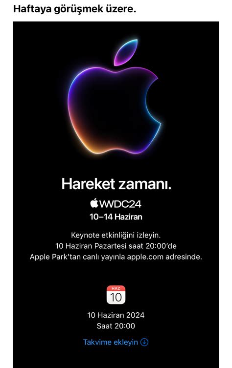 Wwdc 2024 Ne Zaman Saat Kaçta Nasıl İzlenir Webtekno