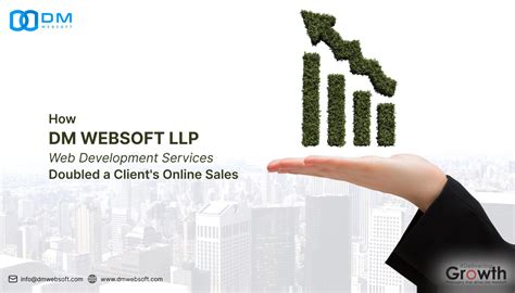 how dm websoft llp s web development services doubled a client s online