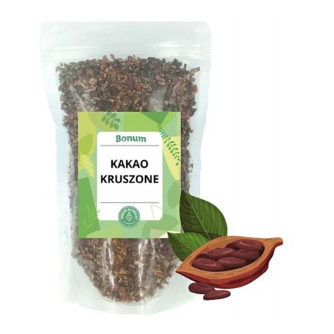 Kakao surowe kruszone ziarno kakaowca 1kg JAKOŚĆ ERLI pl