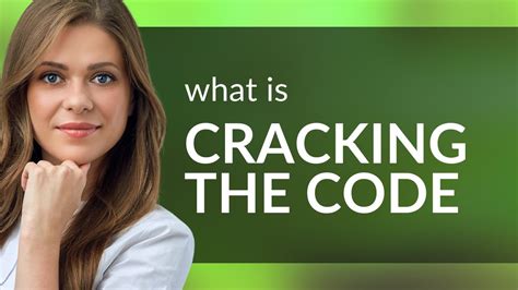 Cracking The Code Unveiling The Meaning Youtube