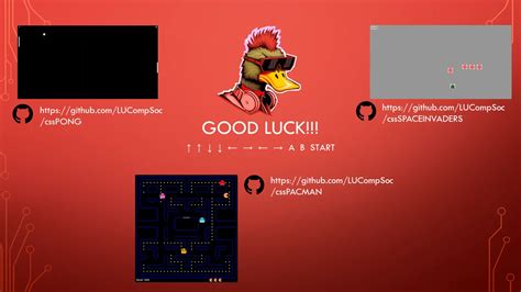 Intro To 2d Game Development Lucompsoc Slides