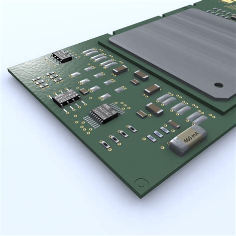 Intel Itanium 2 3d Model