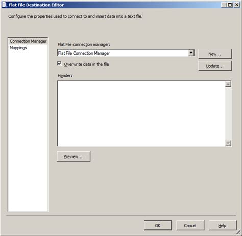 Sql Server Ssis Ansi Flatfile Always Saved As Utf 8 Wo Bom