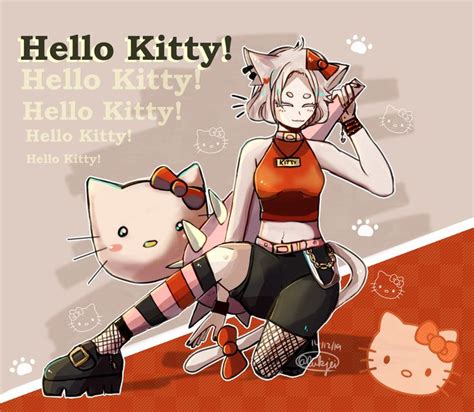 Hello Kitty Human Girl Hello Kitty Drawing Hello Kitty Hello Kitty