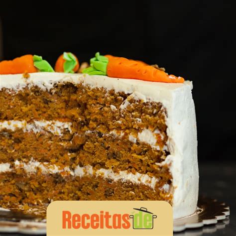 Receita De Bolo De Cenoura Com Cobertura De Cream Cheese Receitas De