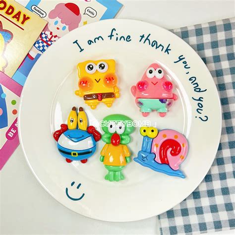 Spongebob Fridge Magnet Sis Studio