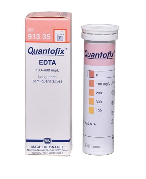 Quantofix Edta Pack Of 100