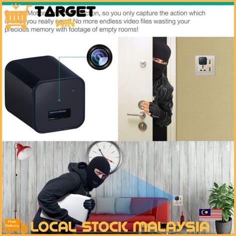 1080p Mini Hidden Dv Kamera Socket In Home Security Usb Phone Charger Ac Adapter Plug In Home