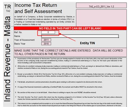 Malta TIN number guide | Lookup Tax