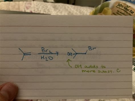 Chap 8 Orgo Alkene Rxns Flashcards Quizlet