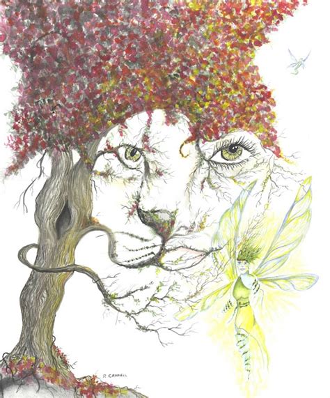 Pin By Darren Cannell On Just My Art Tree Art Weird Art Art