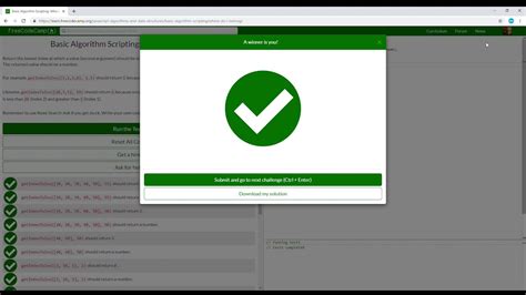 Basic Algorithm Scripting Where Do I Belong Learn FreeCodeCamp14 16 YouTube
