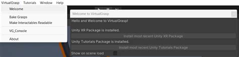 Quickstart Virtualgrasp Documentation
