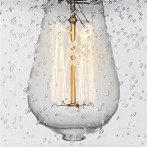 Innovations Lighting Bell Matte Black Industrial Seeded Glass Bell