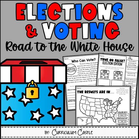 Election Day And Voting Activities Mock Classroom Election Curriculum