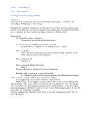 Cis U Lab Heatherleaser Docx Cis Networking Ii Unit Lab