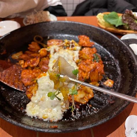신림춘천집 평촌점 평촌 닭갈비 치즈 맛집 다이닝코드 빅데이터 맛집검색