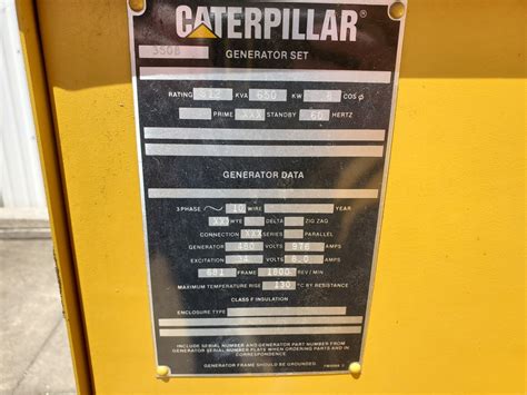 Used CAT 3508 Generator Set React Power Solutions