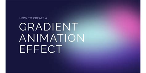 Free Gradient Animation Effect Tutorial Figma