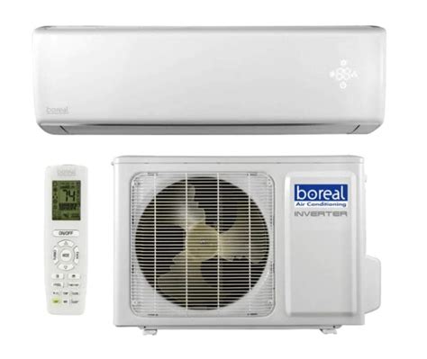 Boreal Brisa 12000 Btu 18 Seer Wall Mount Ductless Mini Split System 1 Ton 115v