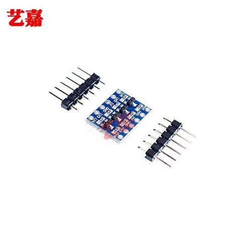 5V 3V IIC UART SPI And Other 4 Channel Level Conversion Modules With Four Way Pin Arrangem