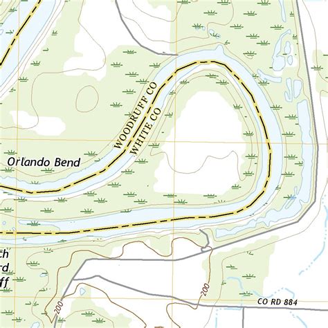 Gregory Sw Ar 2020 24000 Scale Map By United States Geological