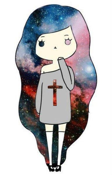How To Draw A Galaxy Girl Easy