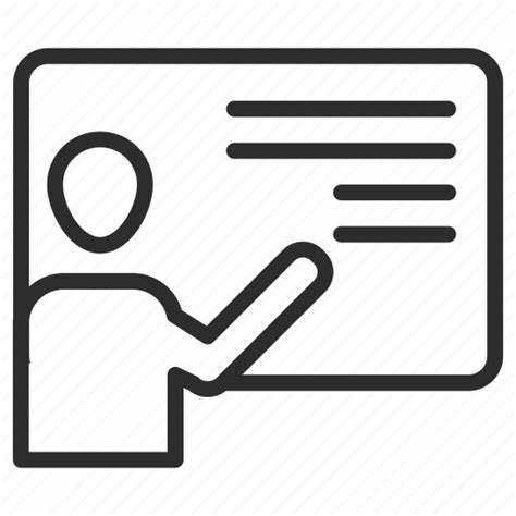 Education Presentation School Icon Download On Iconfinder