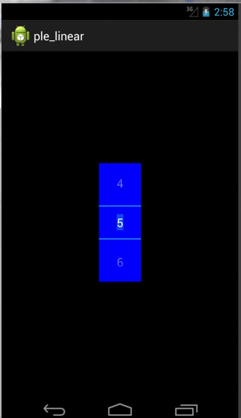 Androidアプリ開発 ピッカー NumberPicker