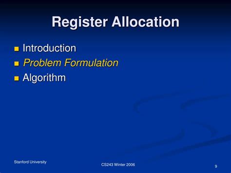 Ppt Register Allocation Powerpoint Presentation Free Download Id