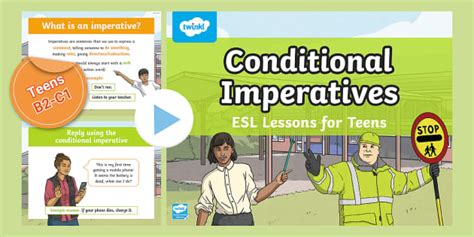 Esl Conditional Imperatives For Teens Teacher Made