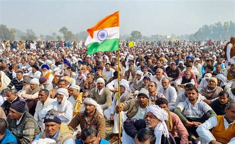 At Haryana Farmers Mahapanchayat Rakesh Tikaits Gaddi Wapsi Warning