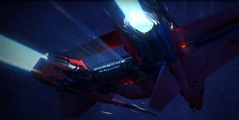 Porsche Designs Starship For Naughty Dogs Latest Video Game Franchise