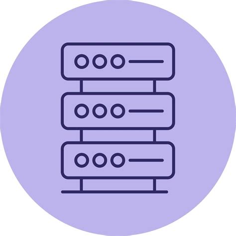 Database Line Circle Multicolor Icon 38273836 Vector Art At Vecteezy