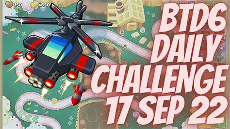 Bloons TD 6 Daily Challenge No Hero No MK Money Man S Challenge