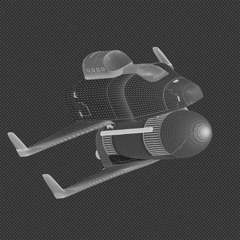 Shuttle Ii Advanced Manned Launch System 3d Model Cgtrader
