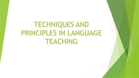 The Five Macro Skills In Teaching Ppt