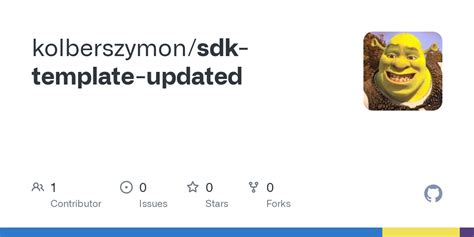 GitHub Kolberszymon Sdk Template Updated