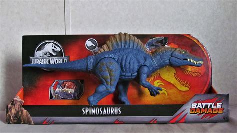 Toys Jurassic World Battle Damage Spinosaurus Figure Exclusive Dinosaur