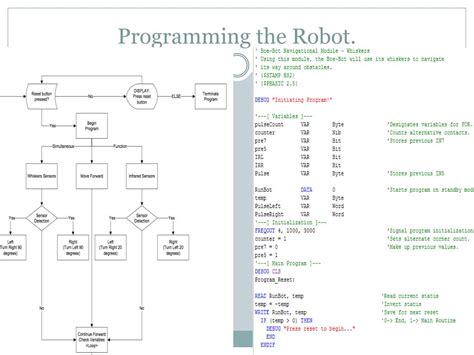 Ppt Navigational Robotics Boe Bot Senior Project Powerpoint