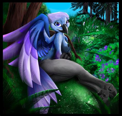 Rule 34 Avian Bird Corrvo Corvid Feather 6 Female Furry Hi Res Jay