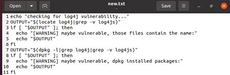 Linux で log4j のバージョンを確認する方法