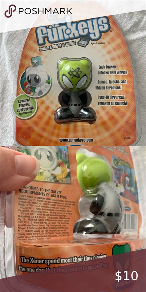 U B Funkeys Green Xener New In Package
