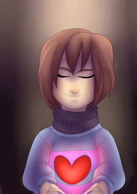 Frisk Redraw By Soulsaber67 On Deviantart