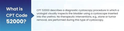 Cpt 52000 Explained Cystoscopy Billing And Reimbursement Bellmedex