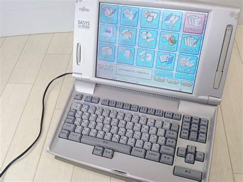 【やや傷や汚れあり】富士通 Oasys オアシス Lx S5000 カラーワープロ Fujitsu T124の落札情報詳細 ヤフオク落札