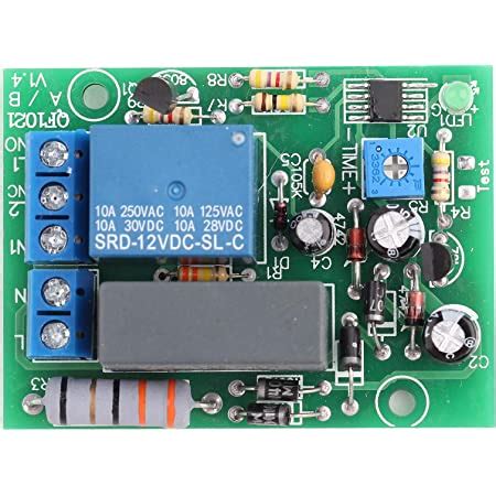 AC 220V Timing Delay Timer Relay Switch Time Delay Turn Off Relay Module 0 10s Delay Time
